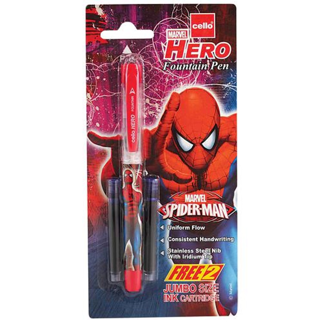 Buy BIC Cello Hero Fountain Pen - Blue Online at Best Price of Rs 45 ...