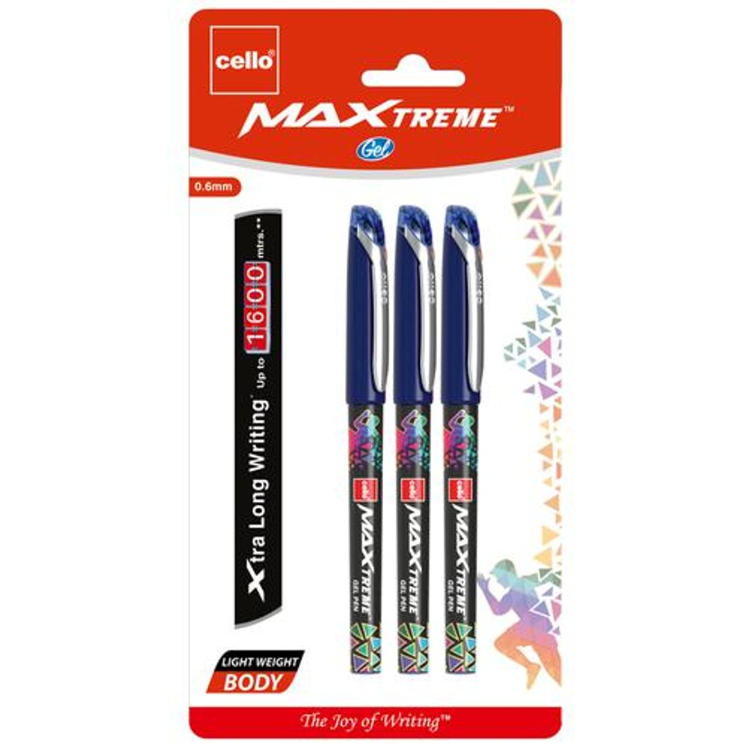 Buy BIC Cello Maxtreme Gel Pen - Blue Online at Best Price of Rs null ...