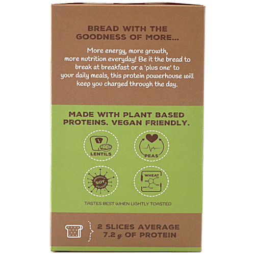Buy The Health Factory Protein Bread - Multi Protein Lite, Vegan ...