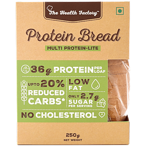 Buy The Health Factory Protein Bread - Multi Protein Lite, Vegan ...