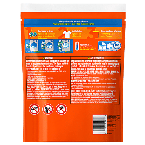 Buy Tide 3 In 1 PODS Detergent Pacs - Top & Front Load Online at Best ...