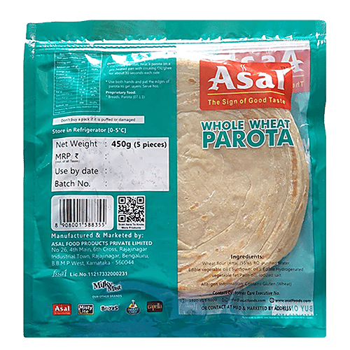 Buy Asal Just Heat Whole Wheat Parota Online at Best Price of Rs 90 ...