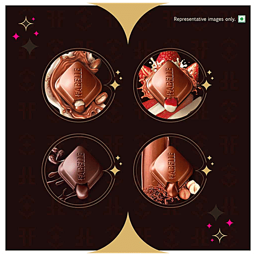 Buy Fabelle Exquisite Chocolates - The Bars Quartet, Centre-Filled ...