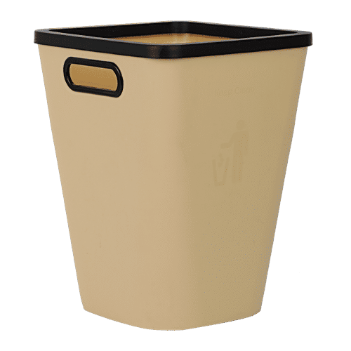 Buy DP Plastic Dustbin - Beige Online at Best Price of Rs 449 - bigbasket