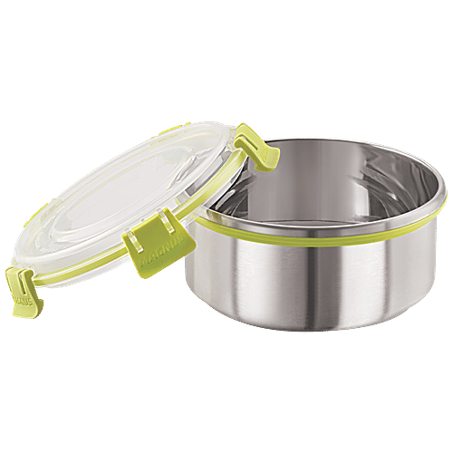Buy Magnus Storage Steel Airtight Round Container - Klip Lock Online at ...