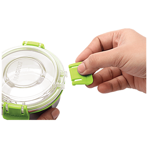 Buy Magnus Storage Steel Airtight Round Container - Klip Lock Online at ...