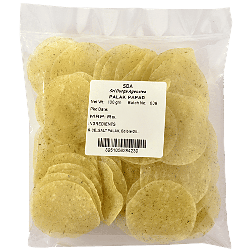 Buy SDA PAPPADS Palak Papad Online at Best Price of Rs 38 - bigbasket