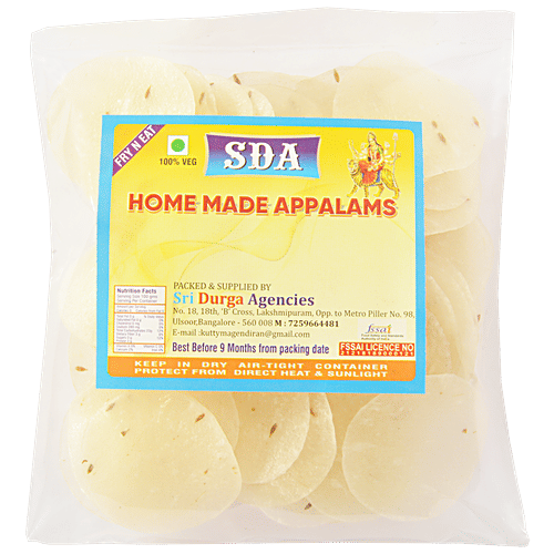 Buy SDA Jeera Papad Online at Best Price of Rs 45 - bigbasket