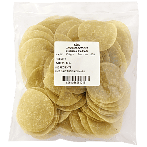 Buy SDA PAPPADS Pudina Papad Online at Best Price - bigbasket