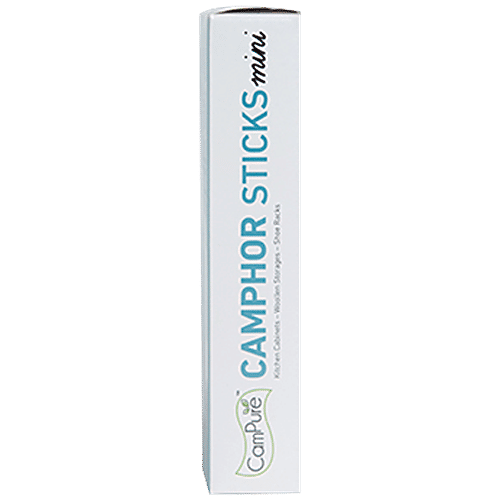 Buy Campure Camphor Sticks - Mini, Repels Insects & Rodents, Purifies ...