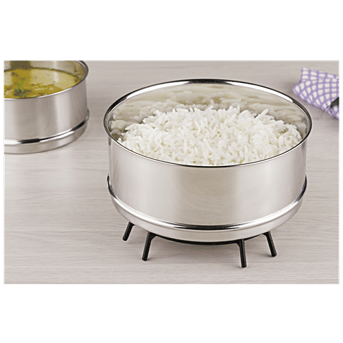 Buy BB Home Cooker/Dabba Separator - Deep, Stainless Steel, For 5 L ...