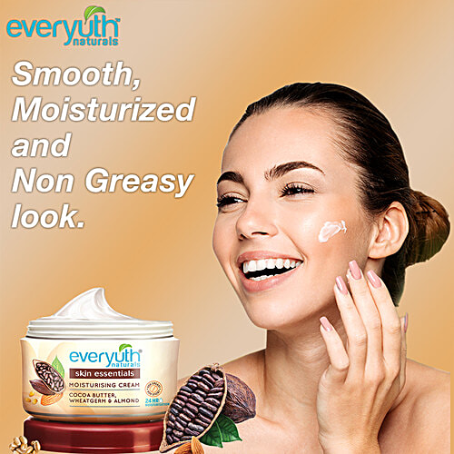 Buy Everyuth Naturals Skin Essentials Moisturising Cream With Cocoa ...
