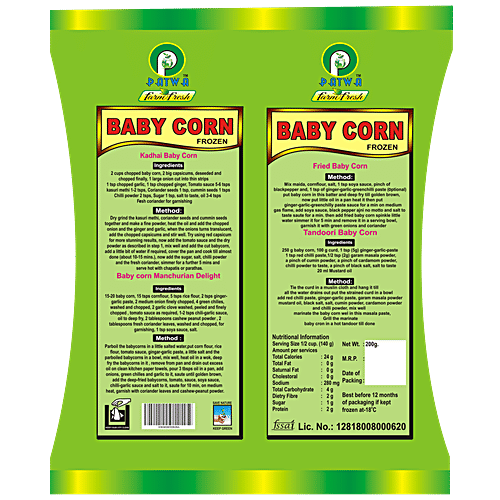 Buy Patwa Farm Fresh Baby Corn Online at Best Price of Rs 50 - bigbasket