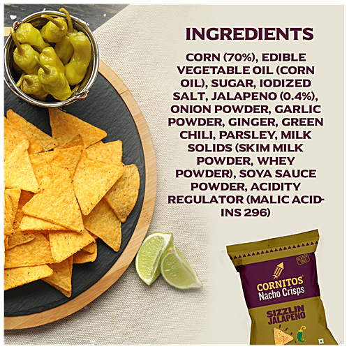 Buy Cornitos Nacho Chips - Sizzlin Jalapeno Online at Best Price of Rs ...