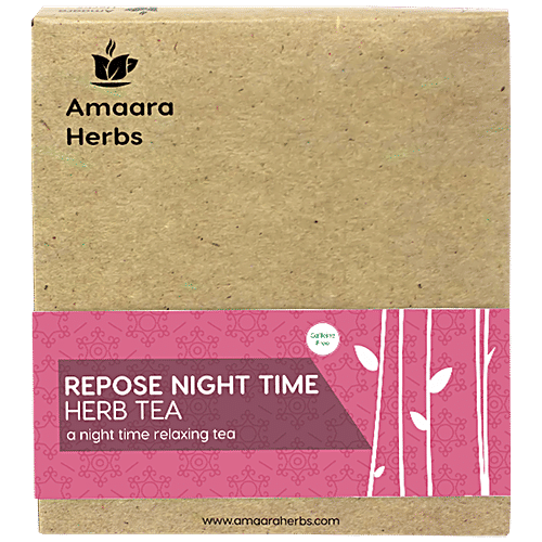 Buy Amaara Herbs Repose Night Time Tea Online at Best Price of Rs 300 ...