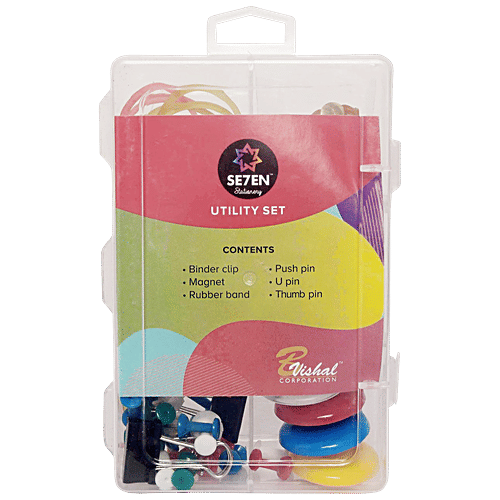Buy Se7en Office Utility Set - For Multipurpose Use, Assorted Online at ...