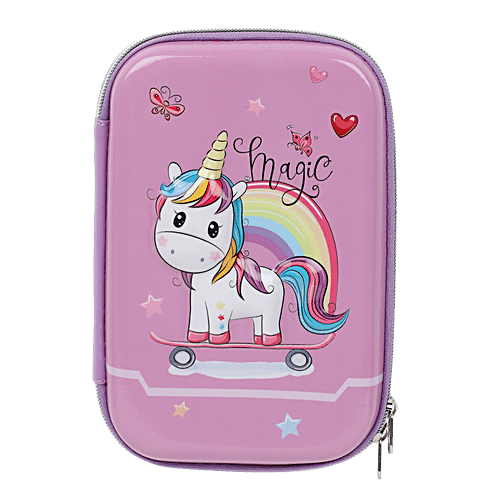 Buy DP EVA-Printed Pencil Case Box - Purple, BB1267DPPL Online at Best ...