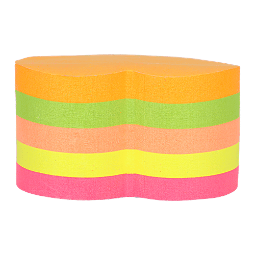 Buy DP Multicoloured Sticky Notes - Paper, Assorted Shapes Online at ...