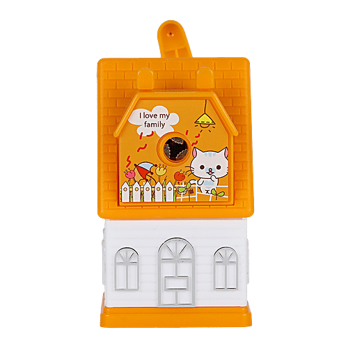 Buy suny Orange Pencil Desktop Sharpener - Plastic, House Shaped ...