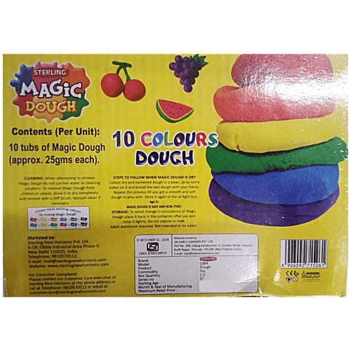 Buy Sterling Magic Dough - Non-Toxic, Suitable For Ages 3 Years & Above ...