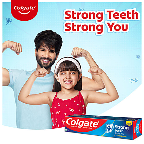 Buy Colgate Strong Teeth : India's No.1 Toothpaste | Anticavity ...