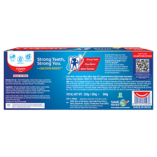 Buy Colgate Strong Teeth Anticavity Toothpaste Online at Best Price of ...