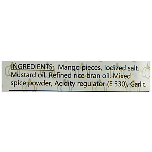 Buy Three Mango Mango Pickle - Avakaya, With Garlic Online at Best ...