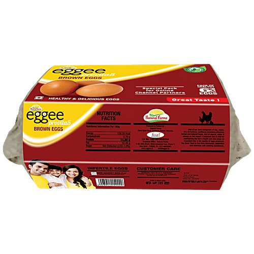 Buy Eggee Brown Eggs Online at Best Price of Rs 105 - bigbasket
