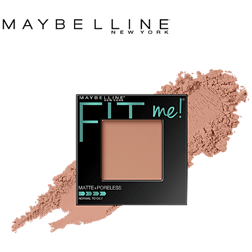 Buy Maybelline New York Fit Me Matte + Poreless Powder - 222 True Beige ...