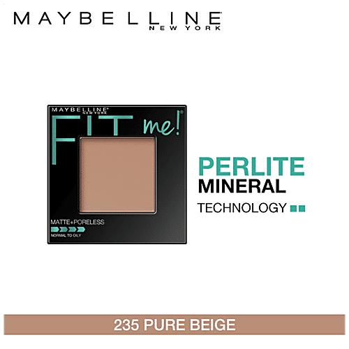 Buy Maybelline New York Fit Me Matte + Poreless Powder - 235 Pure Beige ...