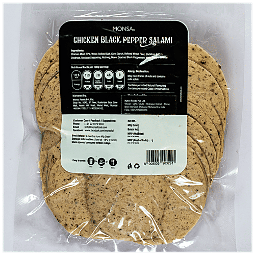 Buy Monsa Chicken Black Pepper Salami Online at Best Price - bigbasket