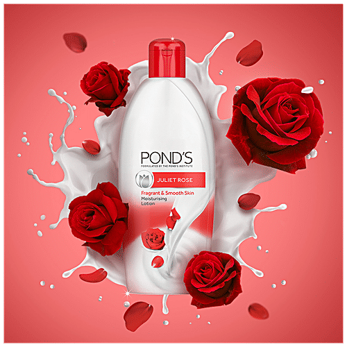 Buy Ponds Juliet Rose Moisturising Lotion - Fragrant & Smooth Skin ...