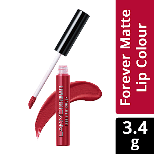 Buy Lakme Forever Matte Liquid Lip Colour - Red Velvet Online at Best Price - bigbasket