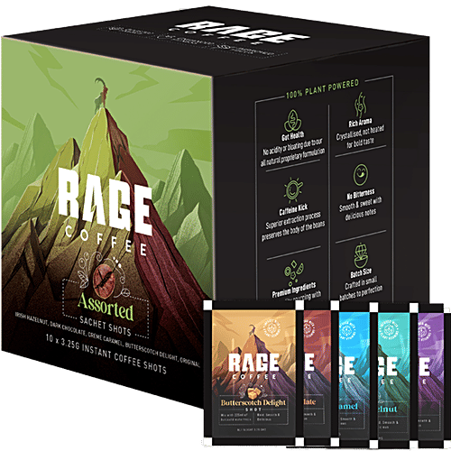 Buy Rage Coffee Instant Online at Best Price of Rs 249 - bigbasket
