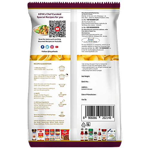 Buy Keya Shell Pasta Online at Best Price of Rs 70 - bigbasket