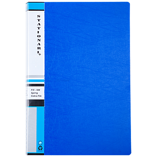 Buy Stationari 544 Spring Cobra File F/S With Metal Spring Clips Online ...