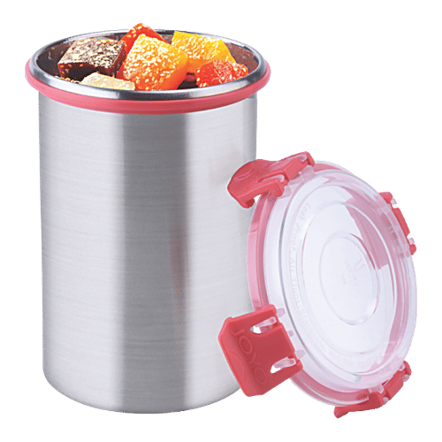 Buy Joyo Steel Steel Storage/Lunch Container - No.14, Pink, Klip It ...