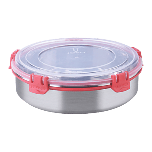 Buy Joyo Steel Steel Storage/Lunch Container - No.41, Pink, Klip It ...
