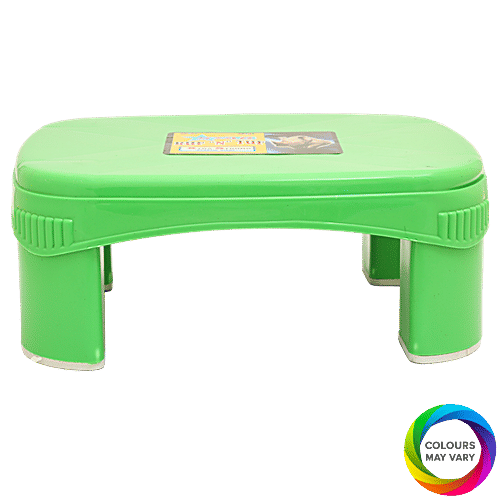 Buy Aaniya Plastic Bathroom Stool Patla - Small, Assorted Colour Online ...