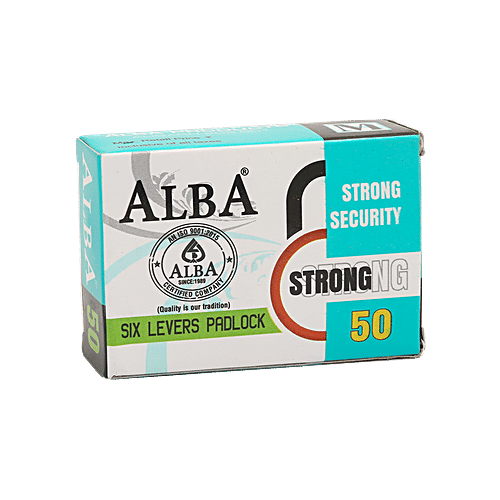 Buy Aaniya Alba Six Levers Metal Padlock Door Lock Online at Best Price ...