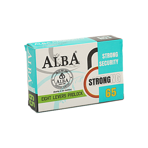 Buy Aaniya Alba Eight Levers Metal Padlock Door Lock Online at Best ...