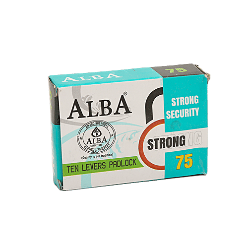 Buy Aaniya Alba Ten Levers Metal Padlock Door Lock Online at Best Price ...
