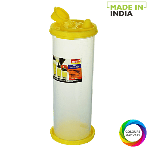 Buy Aristo Multipurpose Plastic Oil Can & Dispenser - Assorted Colour ...