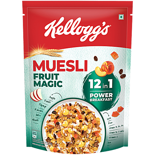 Buy Kellogg's Muesli Fruit Magic - 12 In 1 Power Breakfast Online at ...