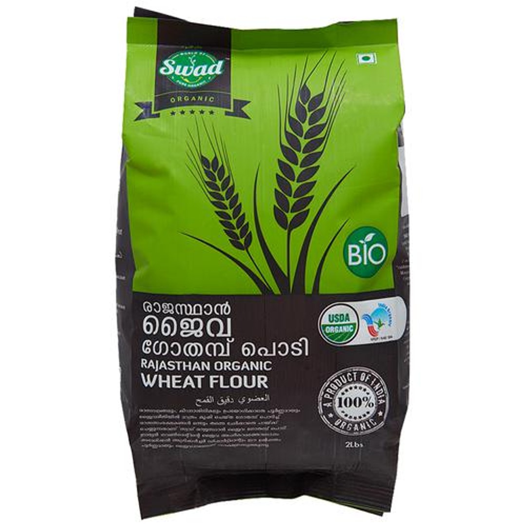 Buy Swad Rajasthan Organic Wheat Flour Online at Best Price of Rs 88 ...