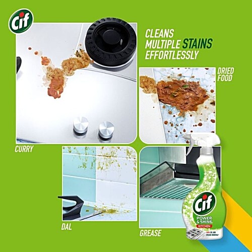 Buy Cif Kitchen Cleaning Spray - Tough Grease Removal Online at Best ...