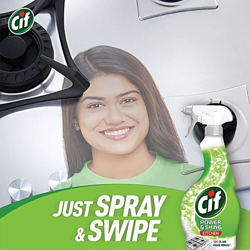 Buy Cif Kitchen Cleaning Spray - Tough Grease Removal Online at Best ...