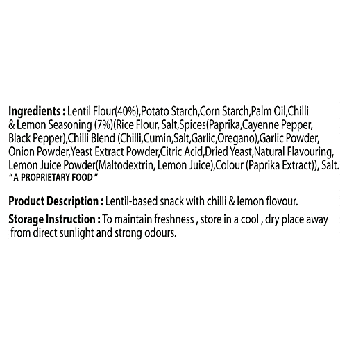 Buy Eat Real Lentil Chips - Chilli Lemon Online at Best Price - bigbasket