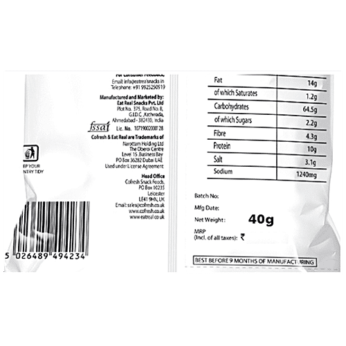 Buy Eat Real Lentil Chips - Chilli Lemon Online at Best Price - bigbasket