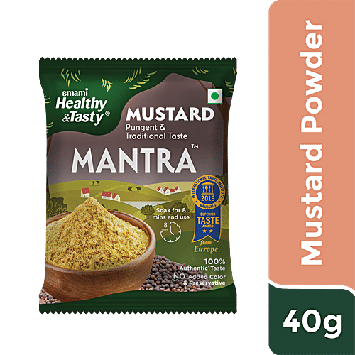 Buy Emami Healthy & Tasty Mantra Mustard Powder Online at Best Price of ...